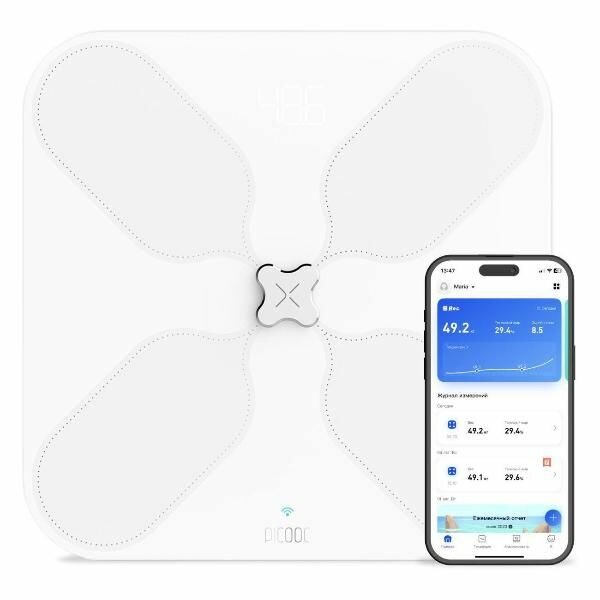 Весы напольные Picooc S3 V2 White
