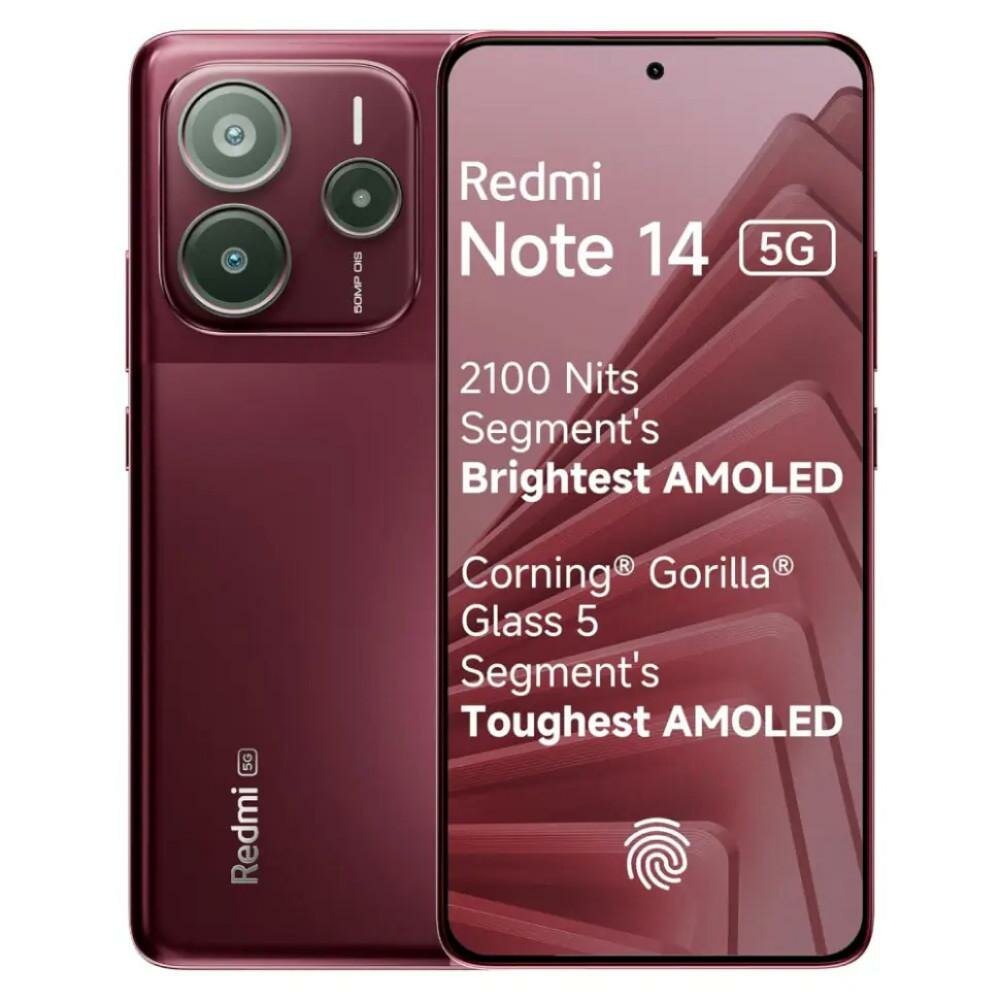 Смартфон Xiaomi Redmi Note 14 5G 8/256Gb IN, Crimson Art