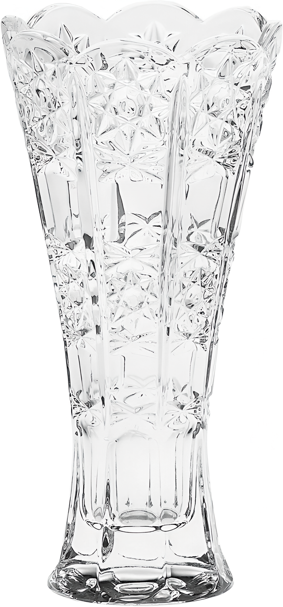 Ваза 20,0 см , хрусталь , Crystal Bohemia ./ БПХ401 . . . . .