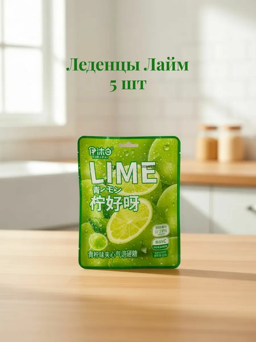 Леденцы Лайм, 5 шт.