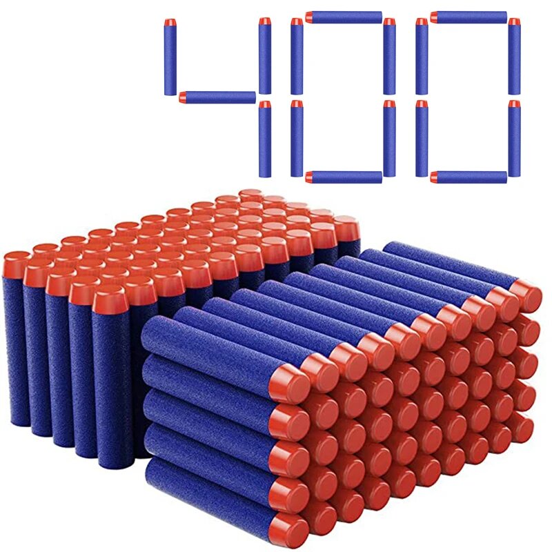Пули для Nerf синие 7.2см, 400 шт