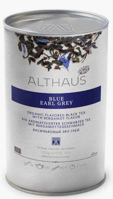 Althaus Blue Earl Grey Блю Эрл Грей 225 г банка черный чай (2010)