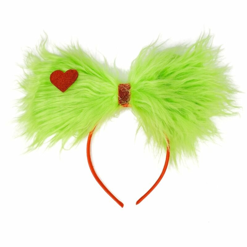 (1 шт.) Аксессуары Для Волос Christmas Green Hair Monster-Повязка На Голову LLJJ