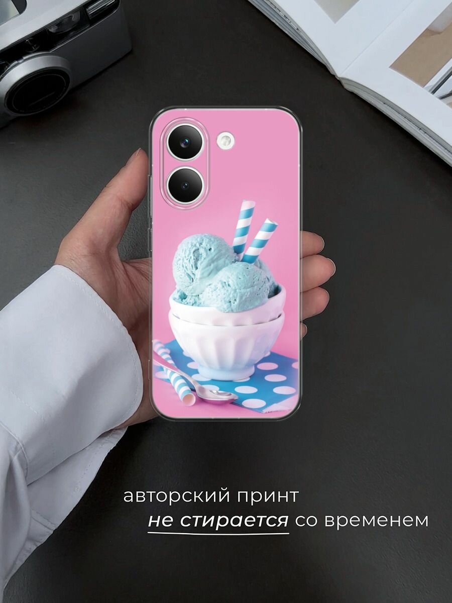 Чехол на Poco X8 Pro / Поко X8 Про с принтом Мятное Мороженое — фото 1
