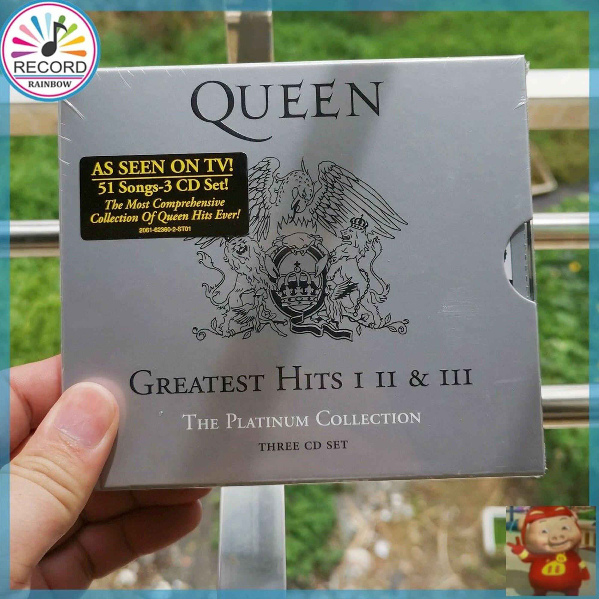 CD Queen Greatest Hits I, II & III 51songs 3CD Set совершенно новый