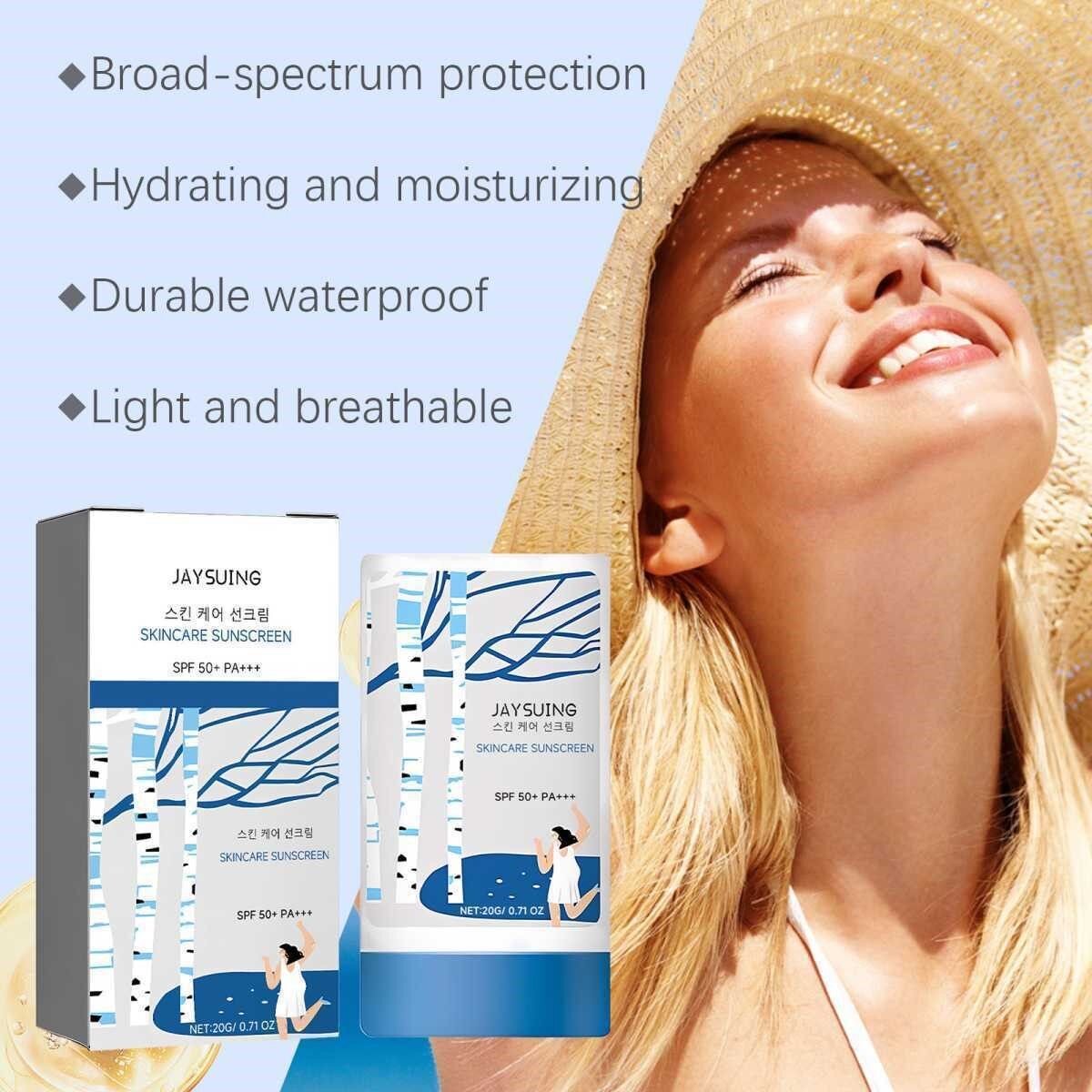 Round Lab Крем-стик солнцезащитный березовый увлажняющий - Moisturizing sun stick SPF 50+ 19г