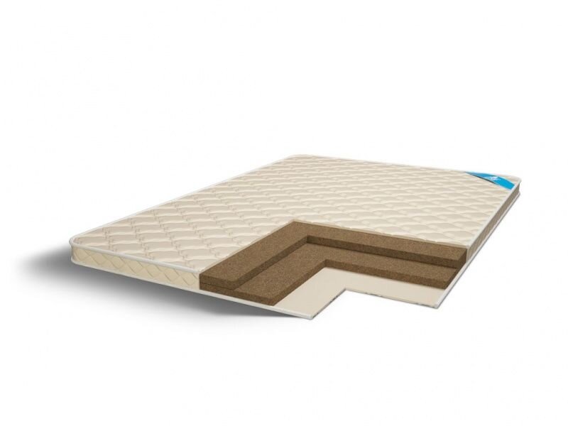 Матрас Comfort Line Hard Classic 6 100х170, высота 6 см, анатомический жесткий кокосовый Беспружинный