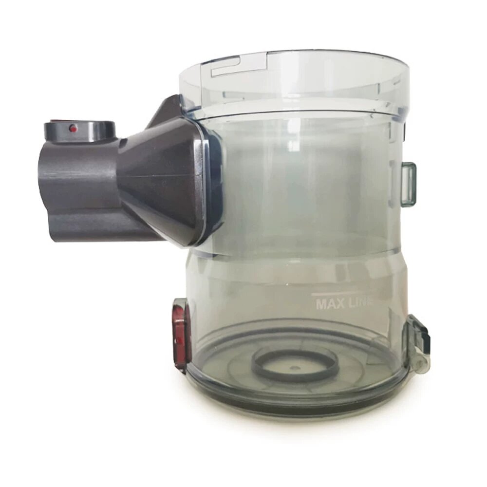 Подходит для беспроводных пылесосов Dibea D18/T6/C17/D008Pro/F20MAX: аксессуар — контейнер для сбора пыли. Прозрачный