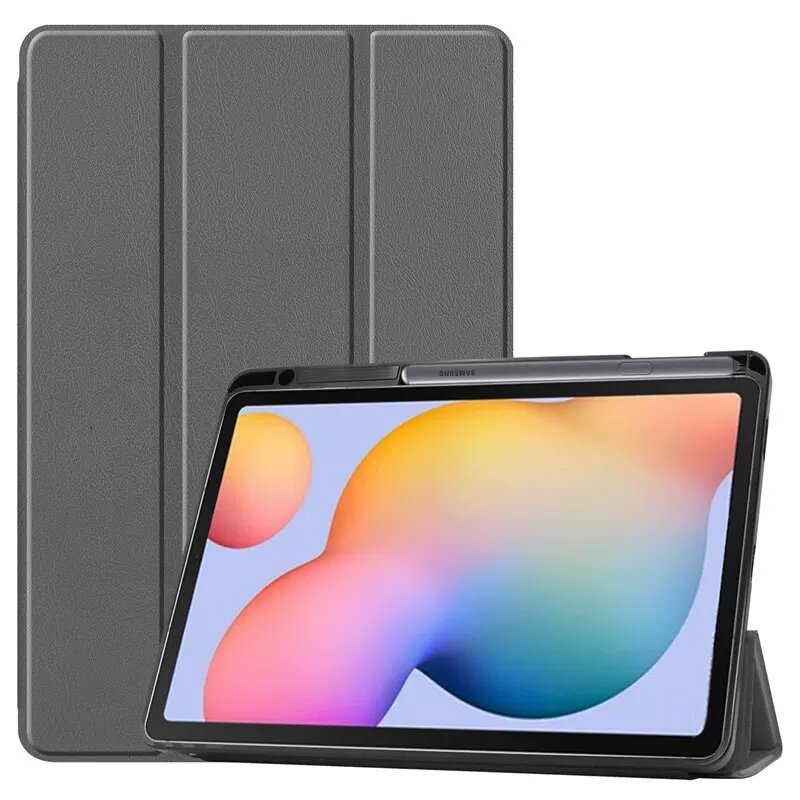 Мягкий чехол для Samsung Galaxy Tab S6lite, защитный чехол SM-P610, защита от падения P615C, с отсеком для ручки P613,