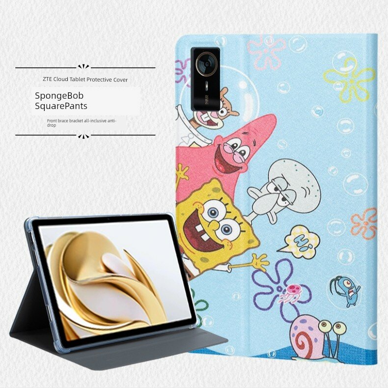 Подходит для планшета ZTE W205DS, защитный чехол W200DS/W201S, кожаный чехол с полной защитой, противоударный чехол с