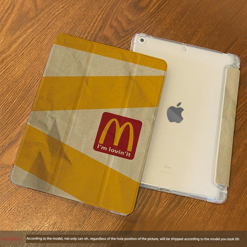 Чехол для iPad Air 1 9,7 дюйма, складной, прозрачный, с отсеком для стилуса, силиконовый материал для Apple iPad Air 1