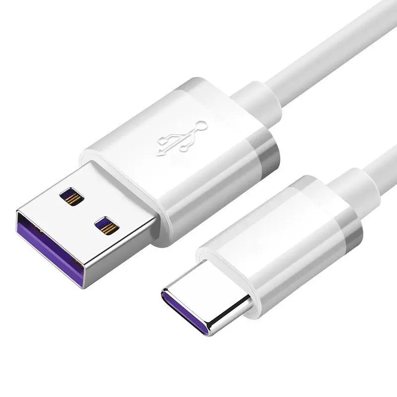 Двухпортовый кабель USB-C с быстрой зарядкой PD6A, совместимый с Huawei, Xiaomi, MacBook (Type-C — Type-C)