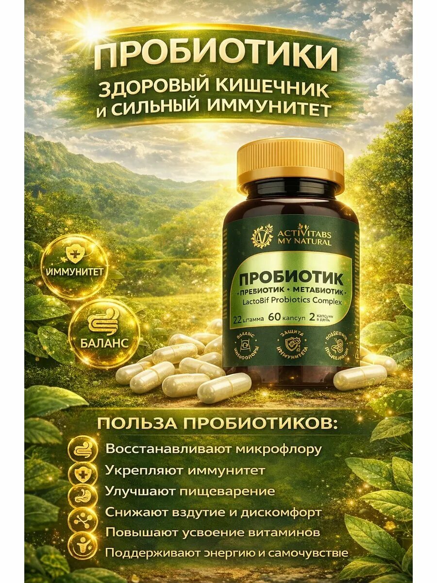 Здоровый кишечник капсулы