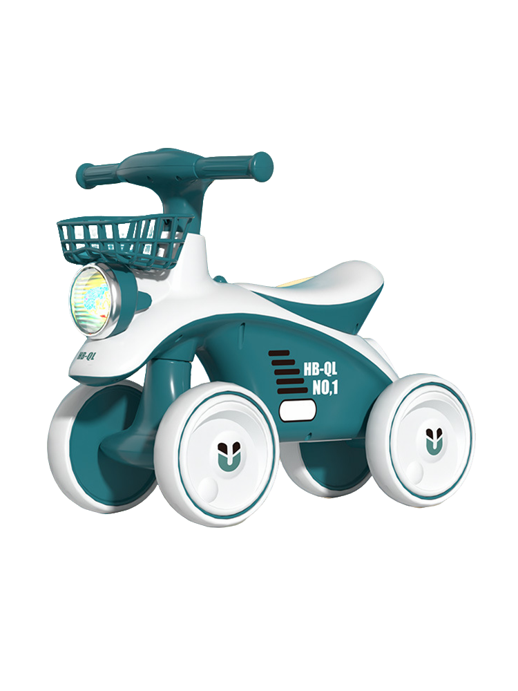 Велосипед детский K022 Rigid, для детей 1-3 лет, с подсветкой и музыкой, рама из пластика, шины из EVA