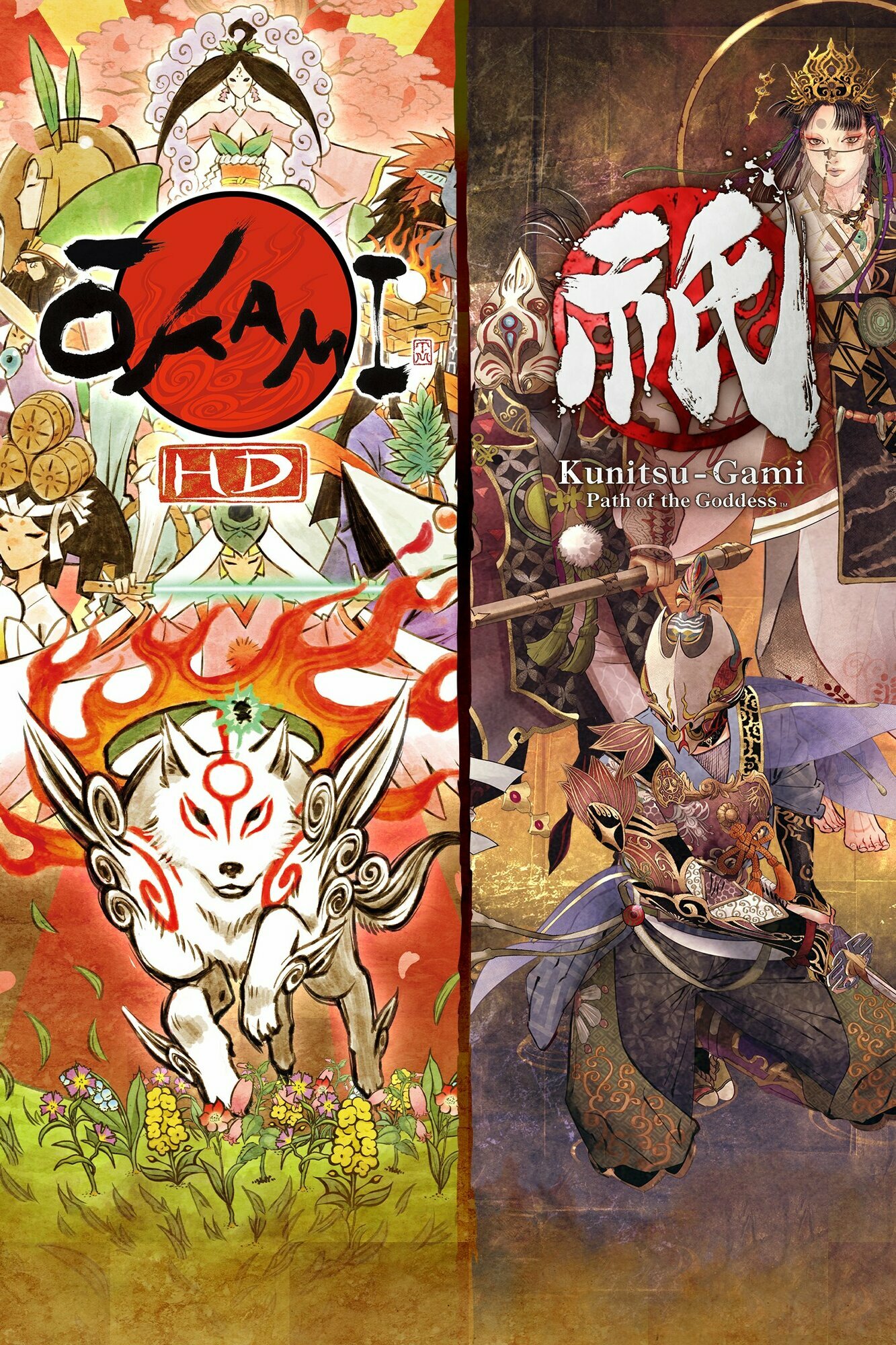Набор Okami + Kunitsu-Gami Bundle — Xbox Series X|S, Xbox One — Цифровая версия