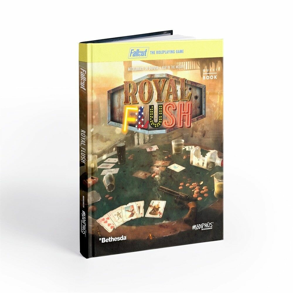 Книга Fallout: The Roleplaying Game - Royal Flush Quest Book