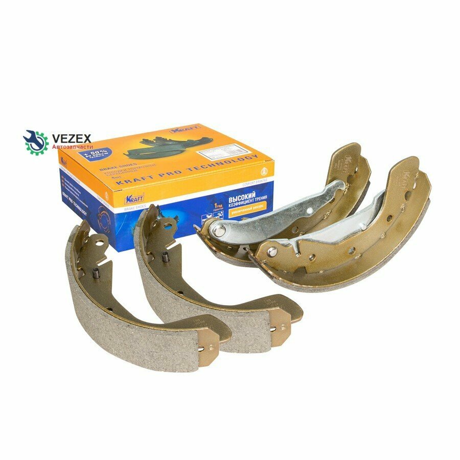 KRAFT KT091505 Колодки тормозные барабанные