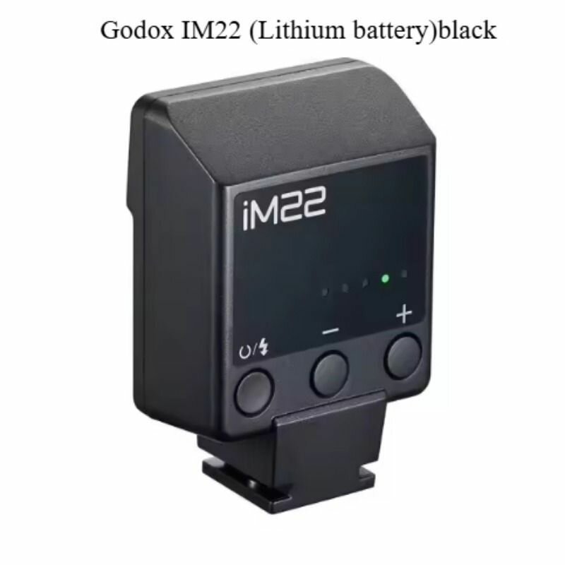 Godox IM22 (Lithium battery)black Мини фотовспышка для Canon Fuji Olympus Pentax Sony Nikon Panasonic