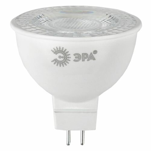 Лампа светодиодная STD LED Lense MR16-8W-860-GU5.3 GU5.3 8Вт линзованная софит холод. бел. свет Эра Б0054940