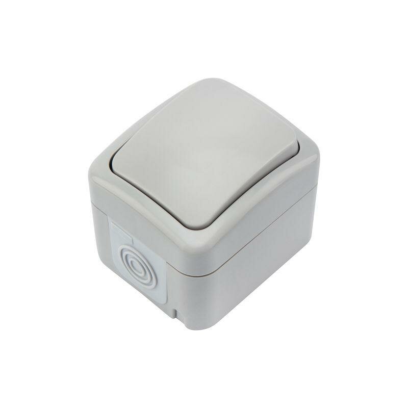 Переключатель проходной ОП Mini OG IP54 сер. Kranz KR-78-0837