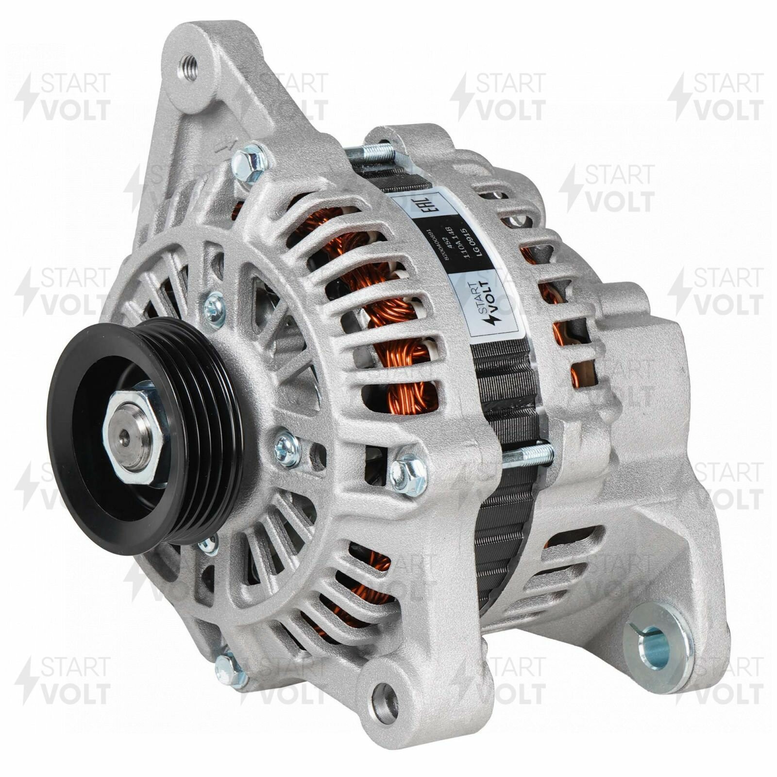Генератор для а м Лада Largus 12- Renault Logan 04- 1.4i 1.6i тип Mitsubishi 110А STARTVOLT LG 0915