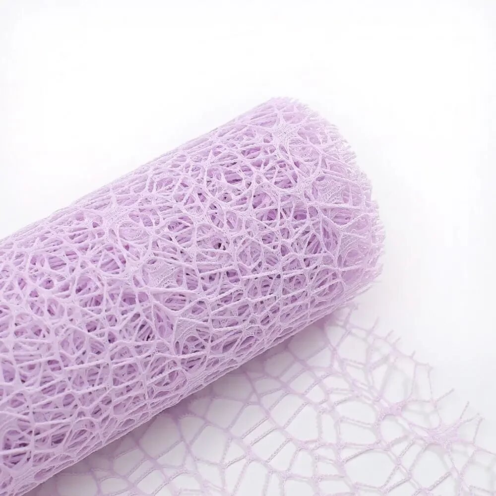 Декоративная бумага муслин ажурная 50x65 см Фиолетовый, light purple
