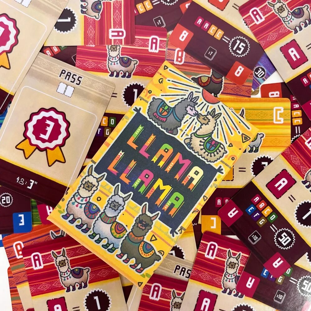 Настольная игра Llama Llama: Компактная дорожная версия, милый дизайн, лучший выбор на подарок ко дню рождения