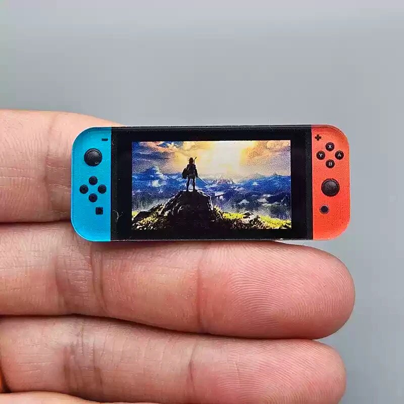 Миниатюрная консоль Nintendo Switch 1/12, Цвет: A