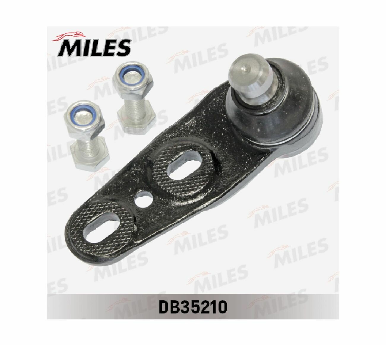 Опора шаровая AUDI 80 89-92 нижн. лев.(с ГУР 19mm), MILES DB35210