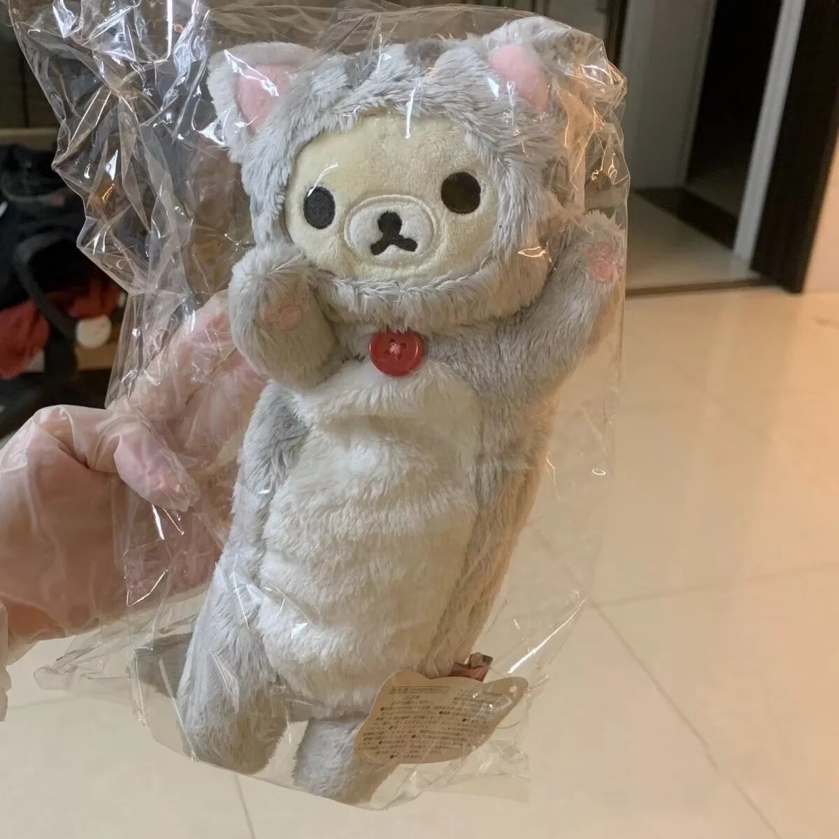 Плюшевый пенал Rilakkuma Bear Sister