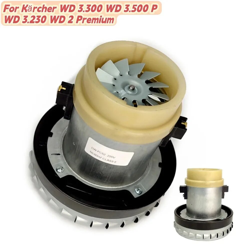 Двигатель для пылесосов Kärcher WD 3.300, WD 3.500 P, WD 3.230, WD 2 Premium, SE 4001/SE 4002