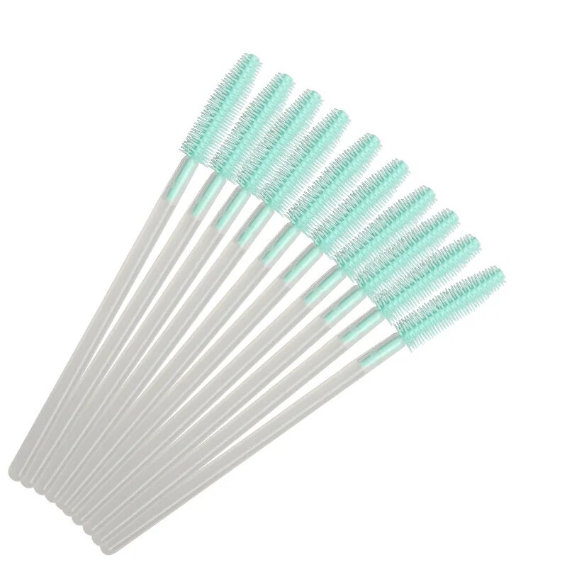 Одноразовые аппликаторы для ресниц, S-Trans-mint green