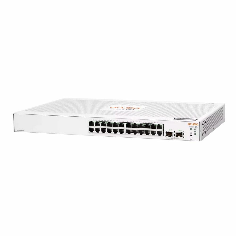 Коммутатор HPE JL812A Aruba Instant On 1830 24G Web-managed 2SFP