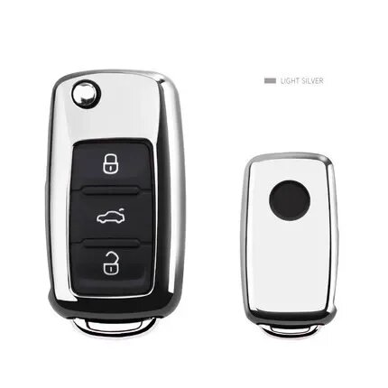 ТПУ чехол для автомобильного ключа чехол для VW Golf Bora Jetta POLO GOLF Passat for Skoda Octavia A5 Fabia для SEAT Ibiza Leon