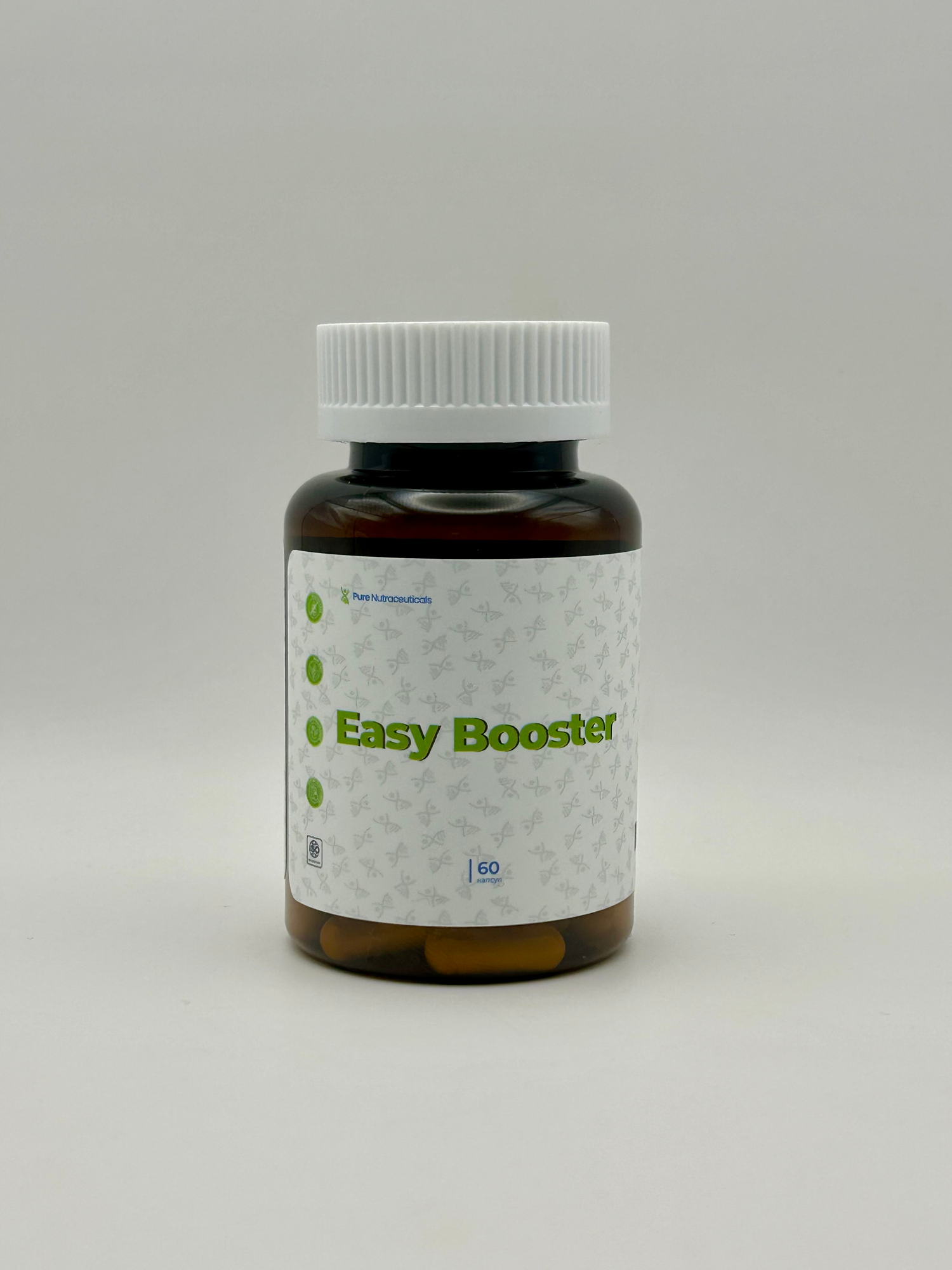 Пищевая добавка L-теанин + кофеин Easy Booster, 60 капсул — концентрация и энергия