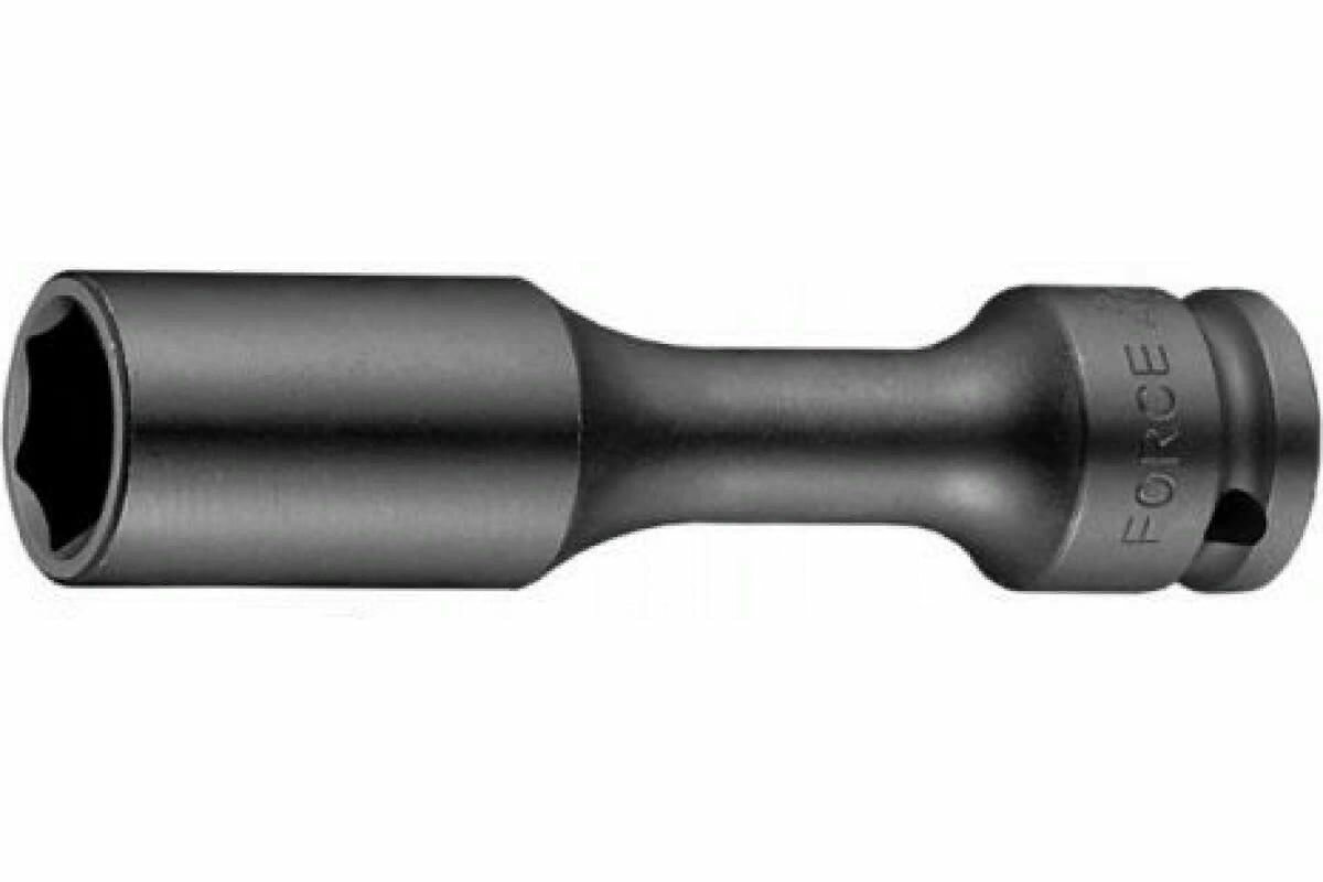 Головка 6-ти гранная 1/2", ударная глубокая L120 мм, 19 мм FORCE 44512019