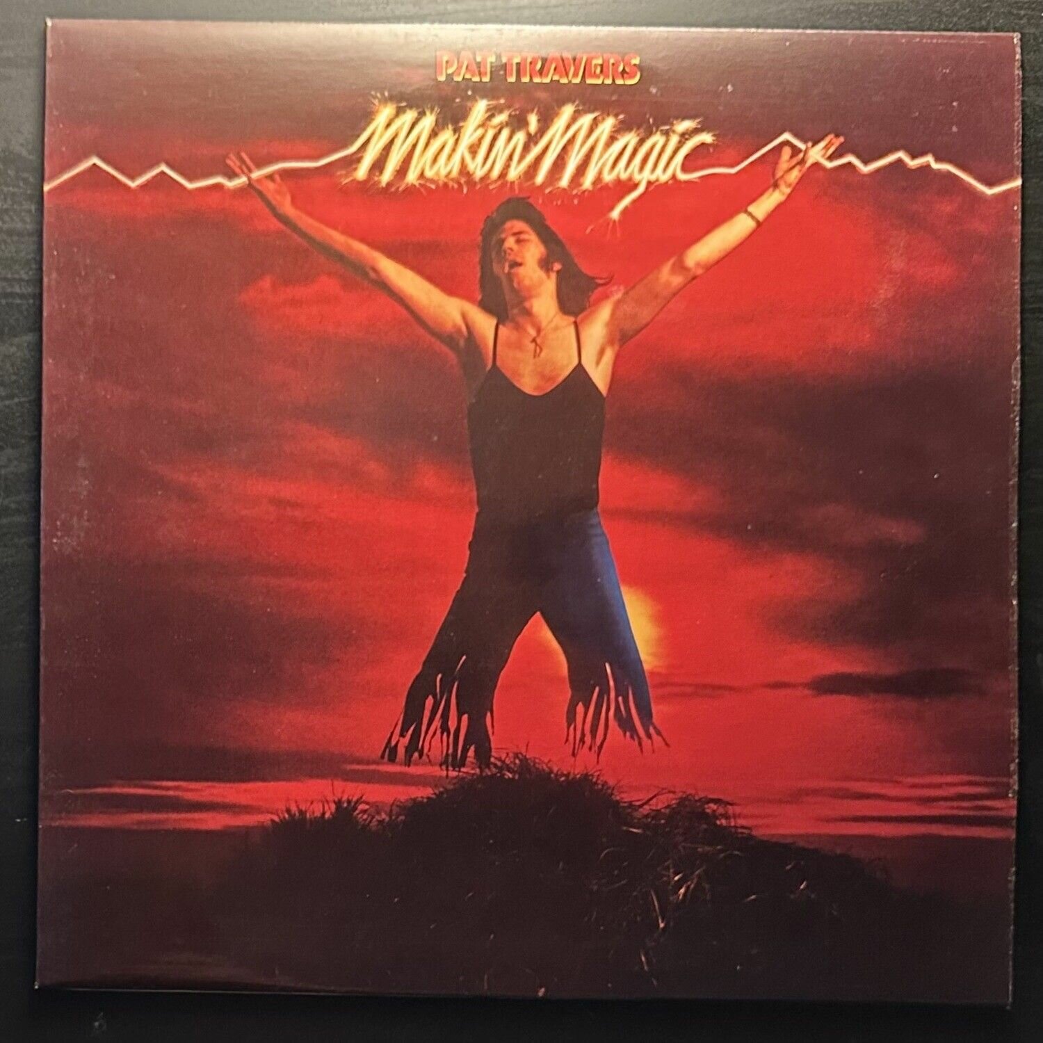 Виниловая пластинка Pat Travers Makin' Magic (Англия 1977г.)