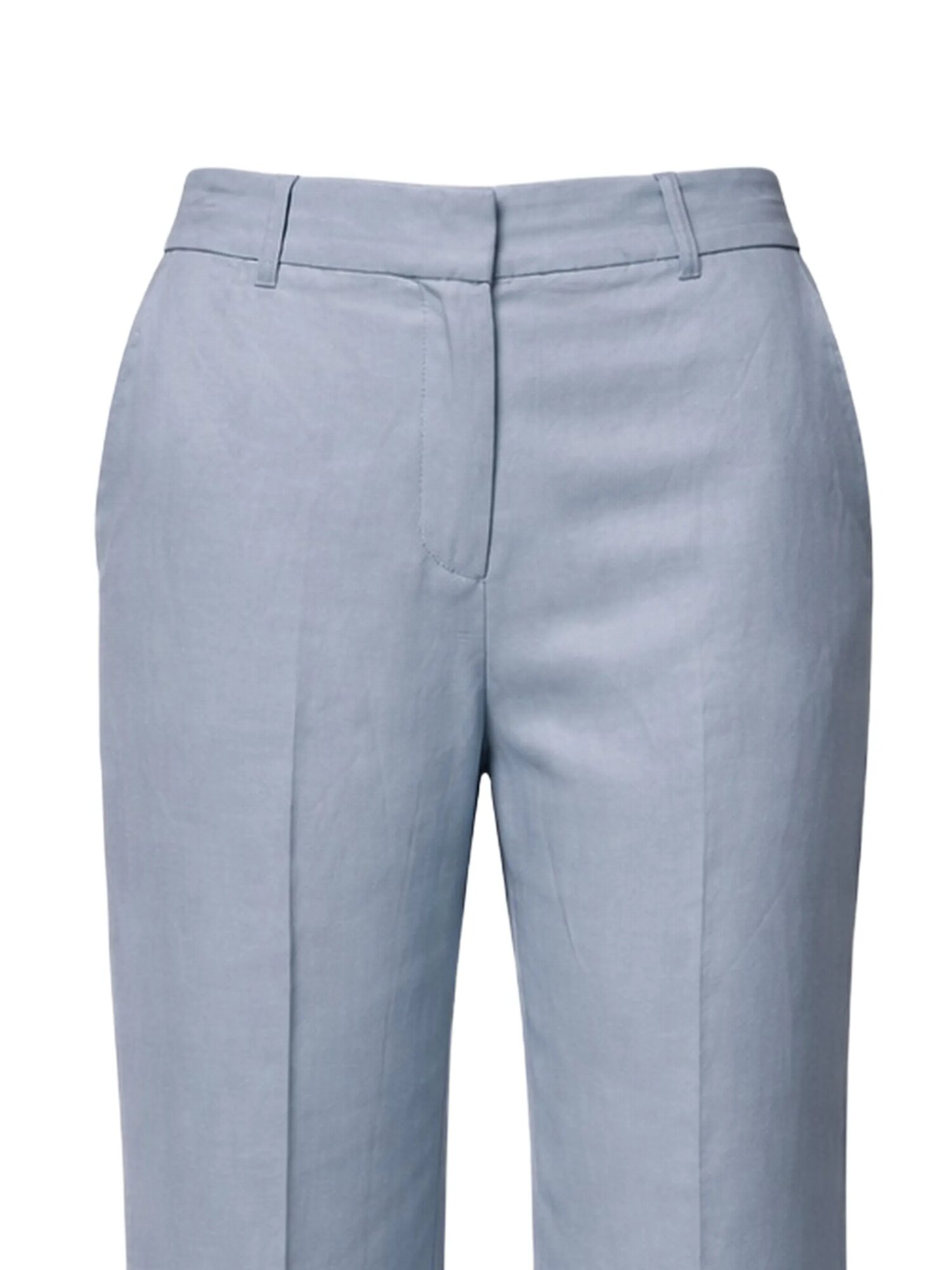 Брюки KAOS Cropped straight trousers, размер 44, blue — фото 1