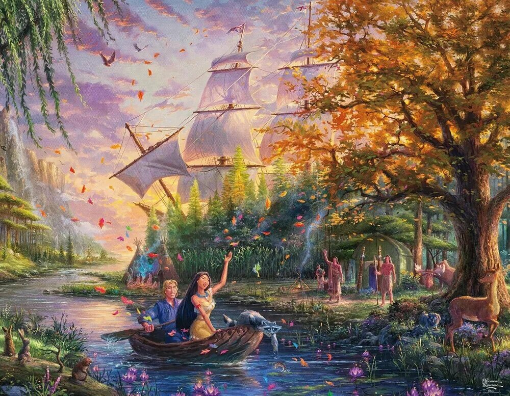 Головоломка 1000 деталей для взрослых, Коллекция Disney Dreams, сложная головоломка, Деревянные пазлы, Рождественский подарок, идеальный выбор для развлечений в помещении 50x75cm