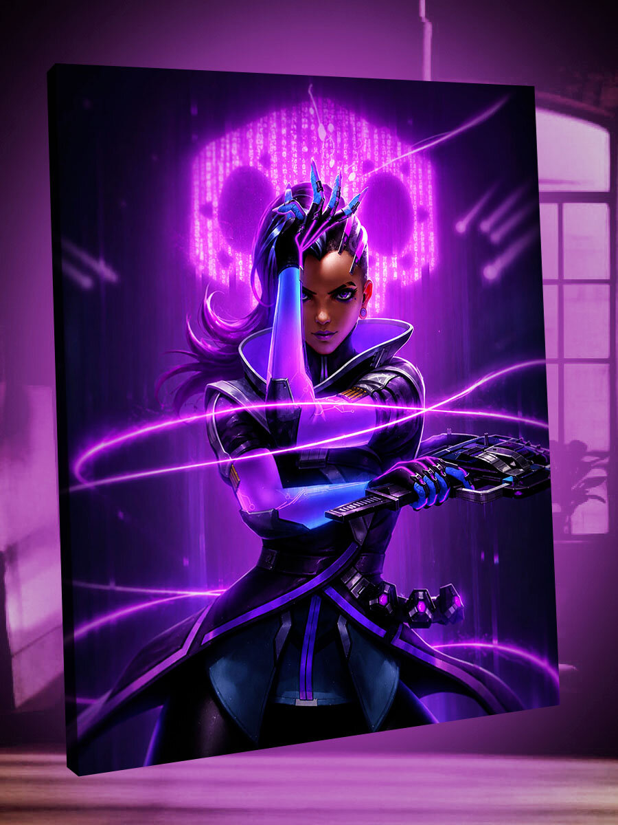 Интерьерная картина Арт в стиле Overwatch