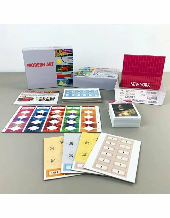 Настольная игра Modern Art (Портативная версия)