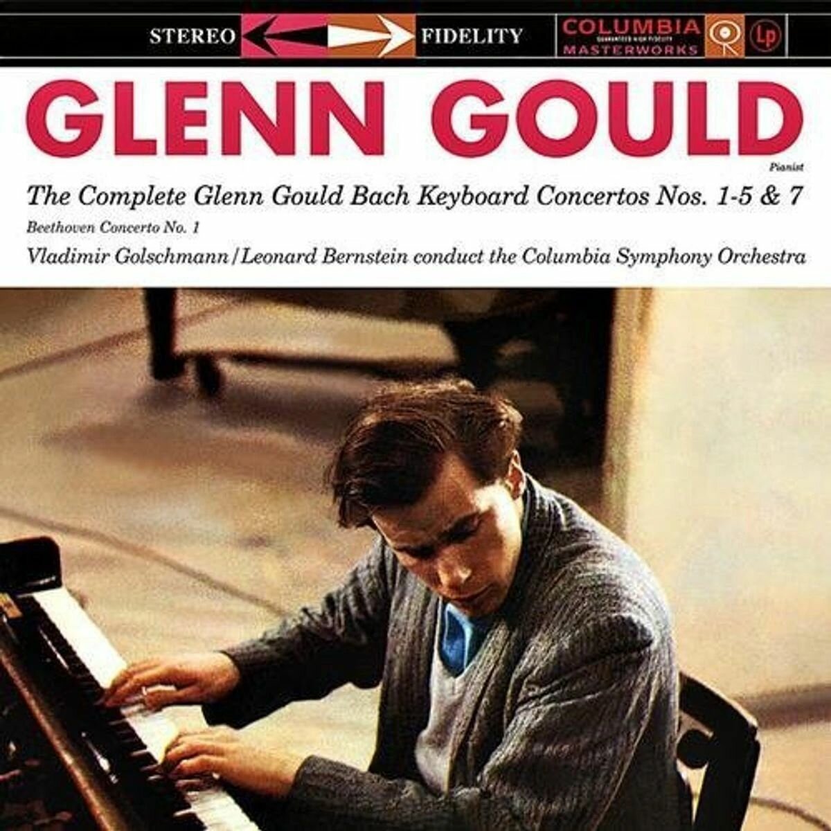 Виниловая пластинка Glenn Gould - Bach: Keyboard Concertos Nos. 1-5 & 7/ Beethoven Concerto No.1 (3LP Box Set) 2013