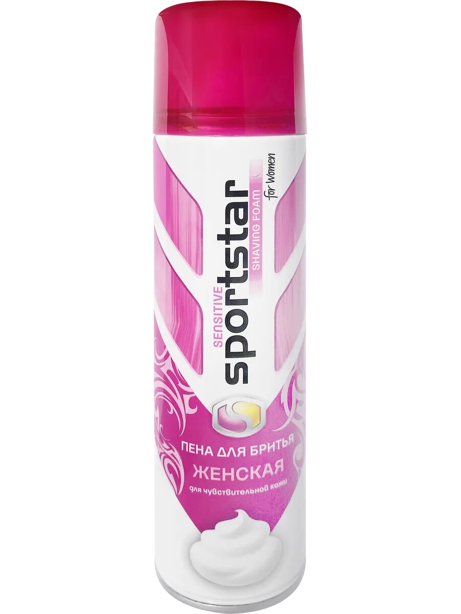 Пена для бритья женская SPORTSTAR Sensitive для чувствительн