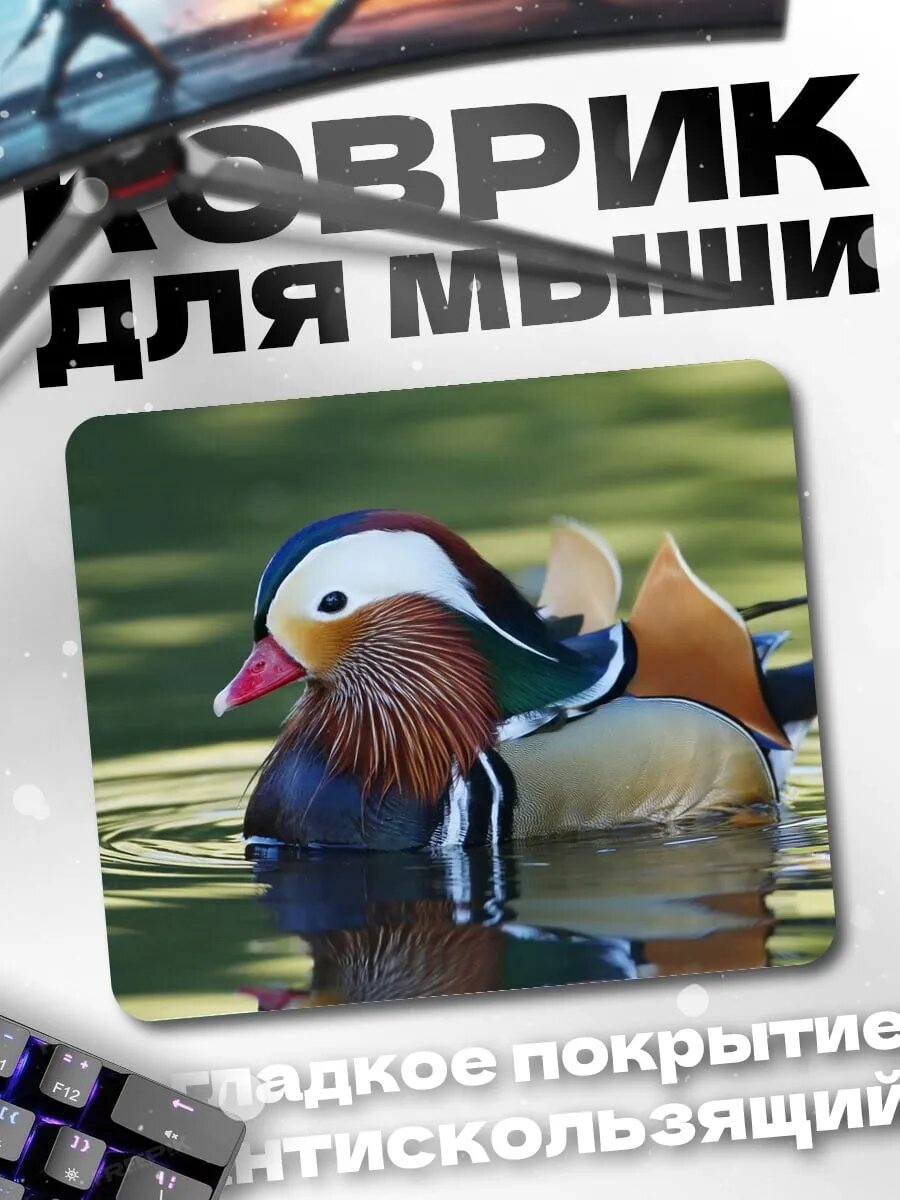 Коврик для мыши Утка мандаринка