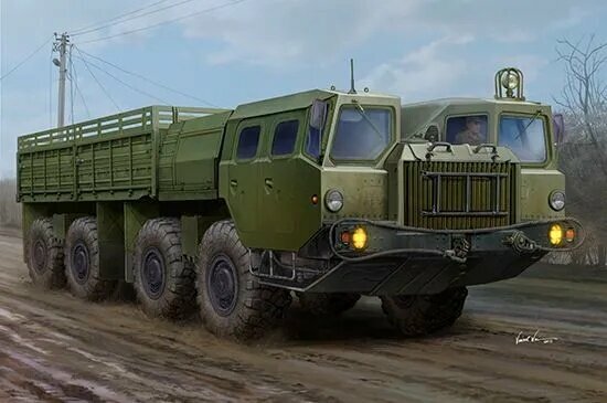 1/35 Военный грузовик МАЗ-7313