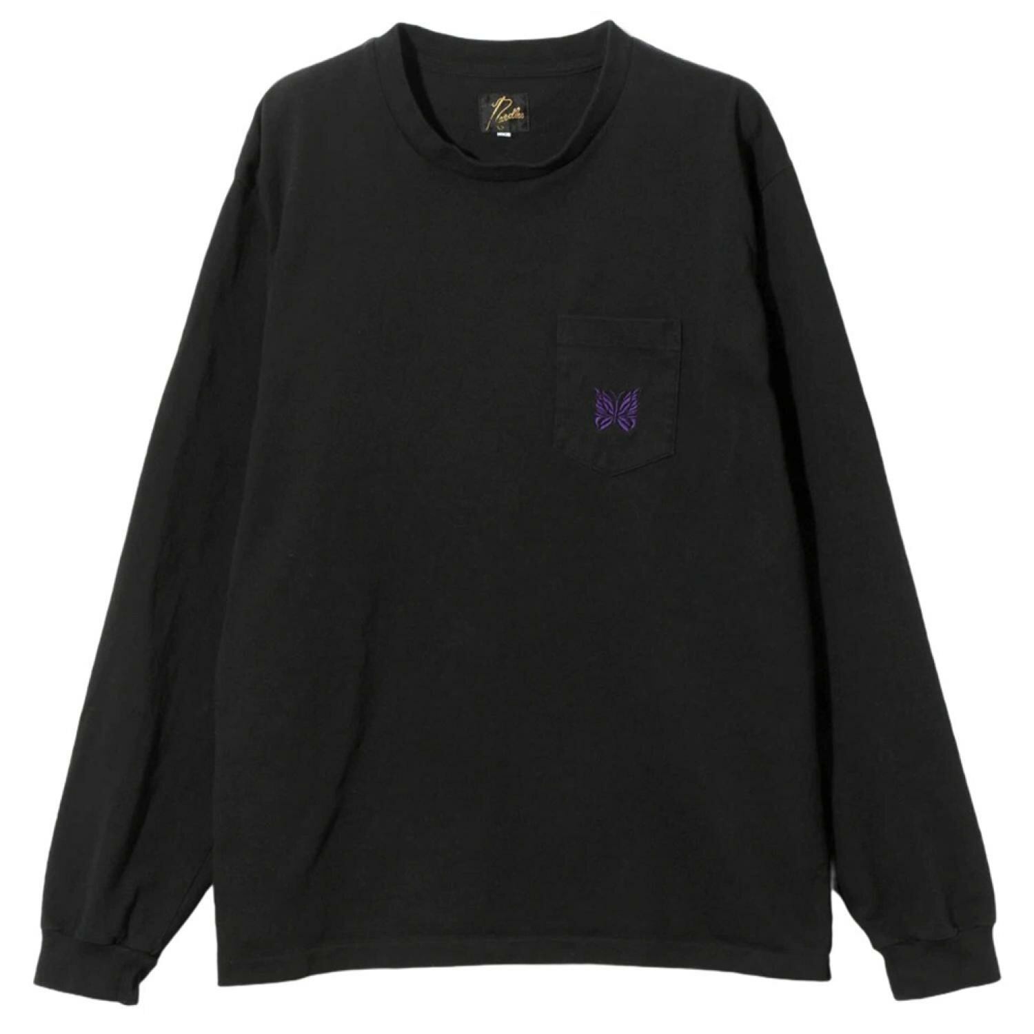Лонгслив Лонгслив Needles L/S Pocket Tee - Cotton Jersey