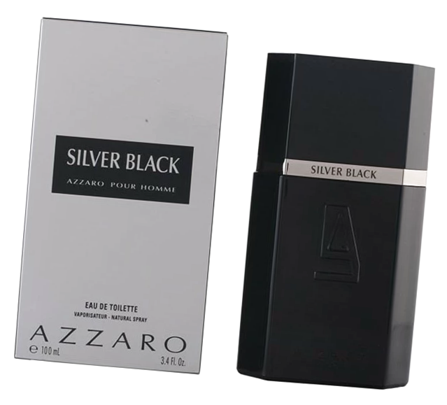 Мужские духи Азаро Сильвер Блэк 100 мл - Azzaro Silver Black