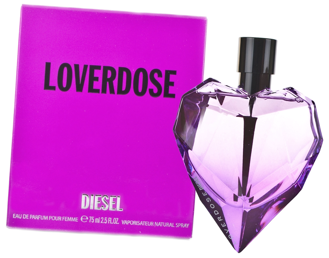 Diesel Loverdose 75 мл - женский парфюм Дизель Ловердоз, чувственная парфюмерная вода