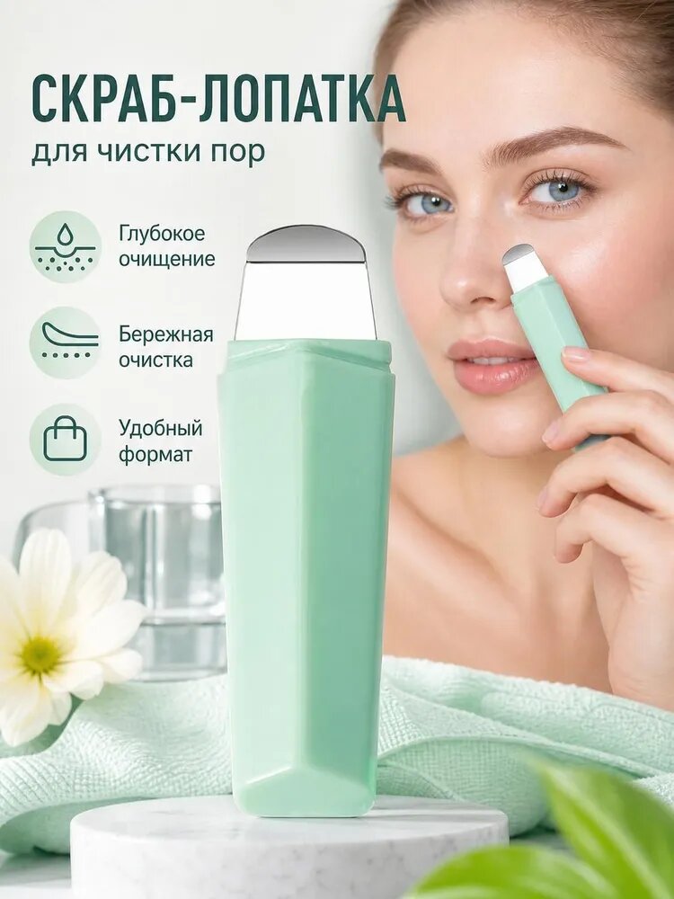 Инструмент для чистки лица от черных точек в карте, градиентный розовый