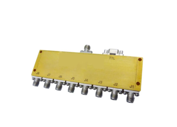 0.1-20 GHz Absorptive SP8T PIN Switch